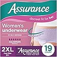 Amazon.com: Plus Size Incontinence Underwear for Women, Maximum, 2XL ...