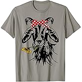 Amazon.com: Women's Goats Bandana Farm Animal Lover Funny Goat Graphics ...