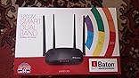 iBall Baton iB-WRD12EN 1200Mbps Smart Dual Band Wireless AC Router ...