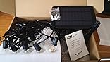LE Solar Outdoor String Lights, 25ft 26 Units G40 Patio Lights ...