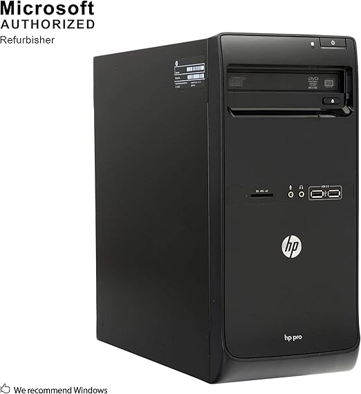Amazon.com: HP Pro 3500 Microtower Desktop PC, Intel Core i3-3220 3 ...