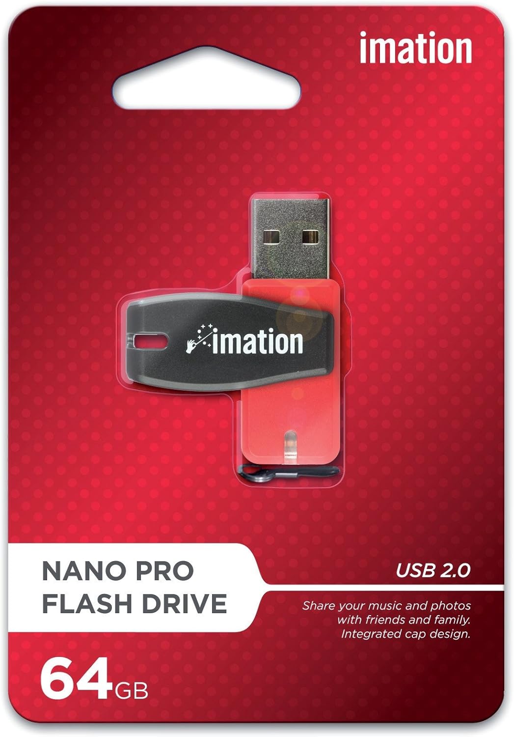 Imation 64GB USB 2.0 Nano Pro Flash Drive: Amazon.co.uk: Computers ...