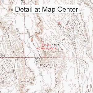 Amazon.com : USGS Topographic Quadrangle Map - Panaca, Nevada (Folded ...