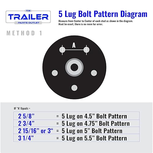 3.5K Idler Hub 3.5K Trailer Axle Idler Hub Assembly - 5 Lug 5x4.5 Bolt ...