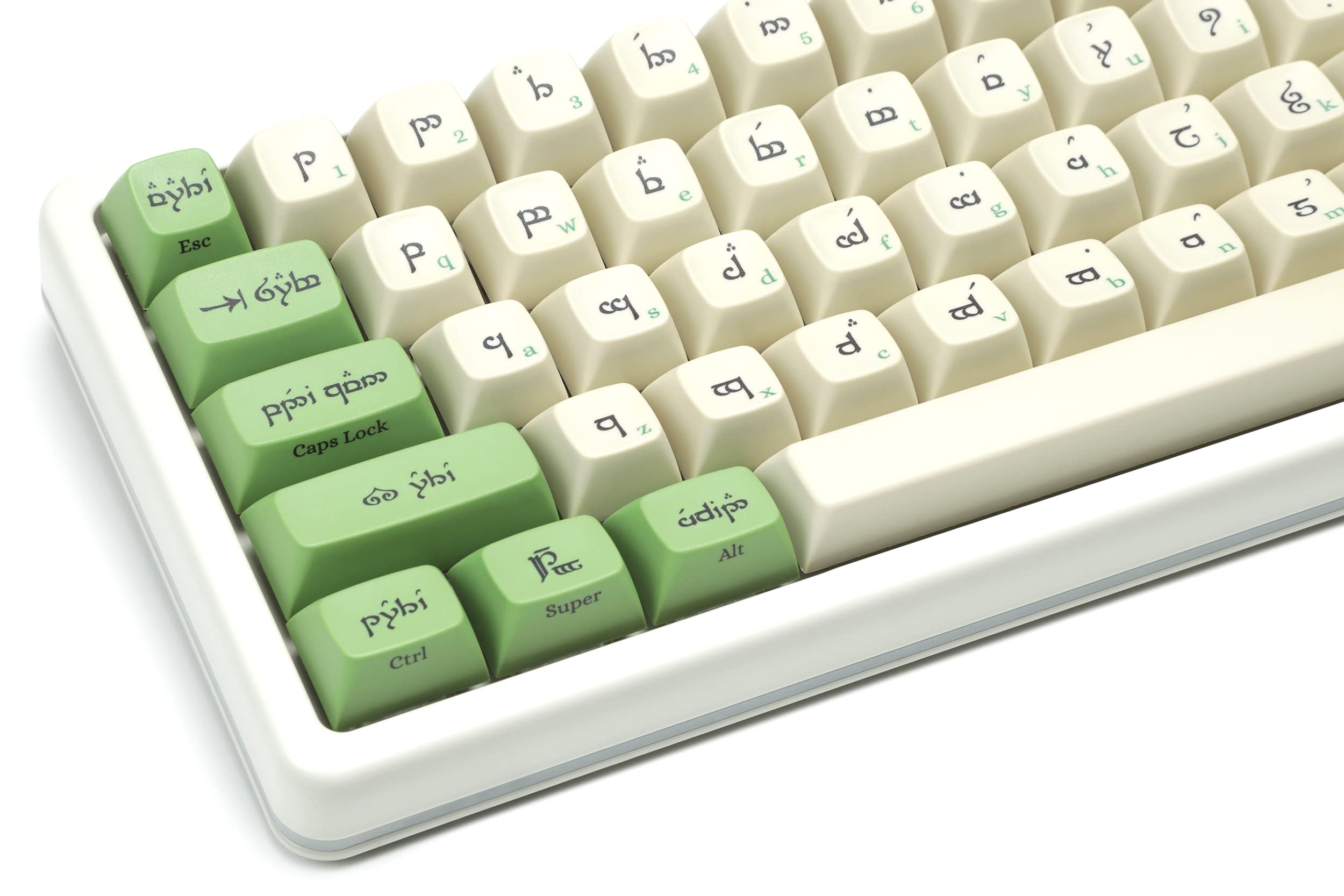 Mua DROP The Lord of The Rings MT3 Elvish Keycap Set, PBT Hi-Profile ...