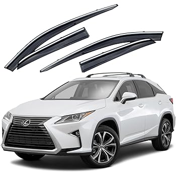 Amazon.com: Cuztom Tuning VIP Clip-ON Type Window Visor RAIN Guard with ...