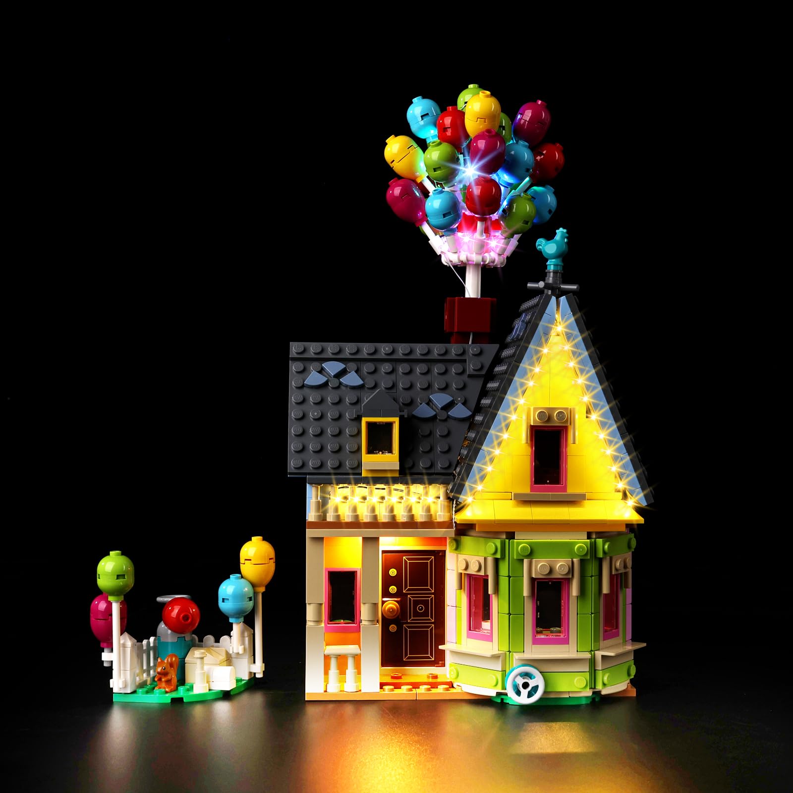 BrickSoul Led Light Kit for Lego Disney and Pixar Up House, Lego Up ...