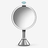 Amazon.com - simplehuman 8" Round Sensor Makeup Mirror with Touch ...