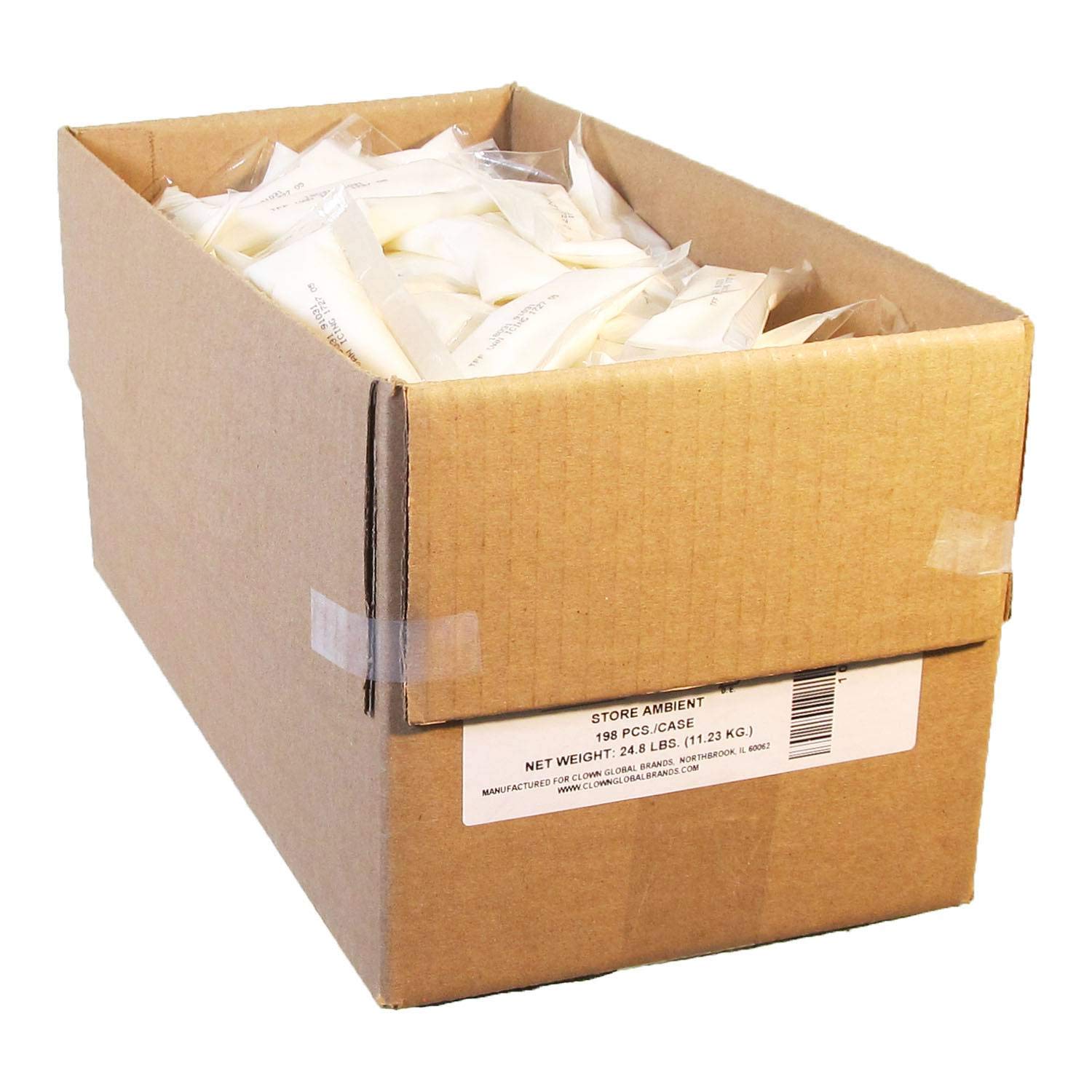 Amazon.com : Clown Vanilla Icing, 2 Ounce Packets -- 198 per case ...