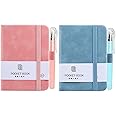 itechpanda 2 Pack Mini Notebooks with Pen Small Pocket Notebook A7 ...