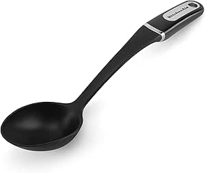 Amazon.com: KitchenAid Classic Basting Spoon, Black, 16.5-Inch ...