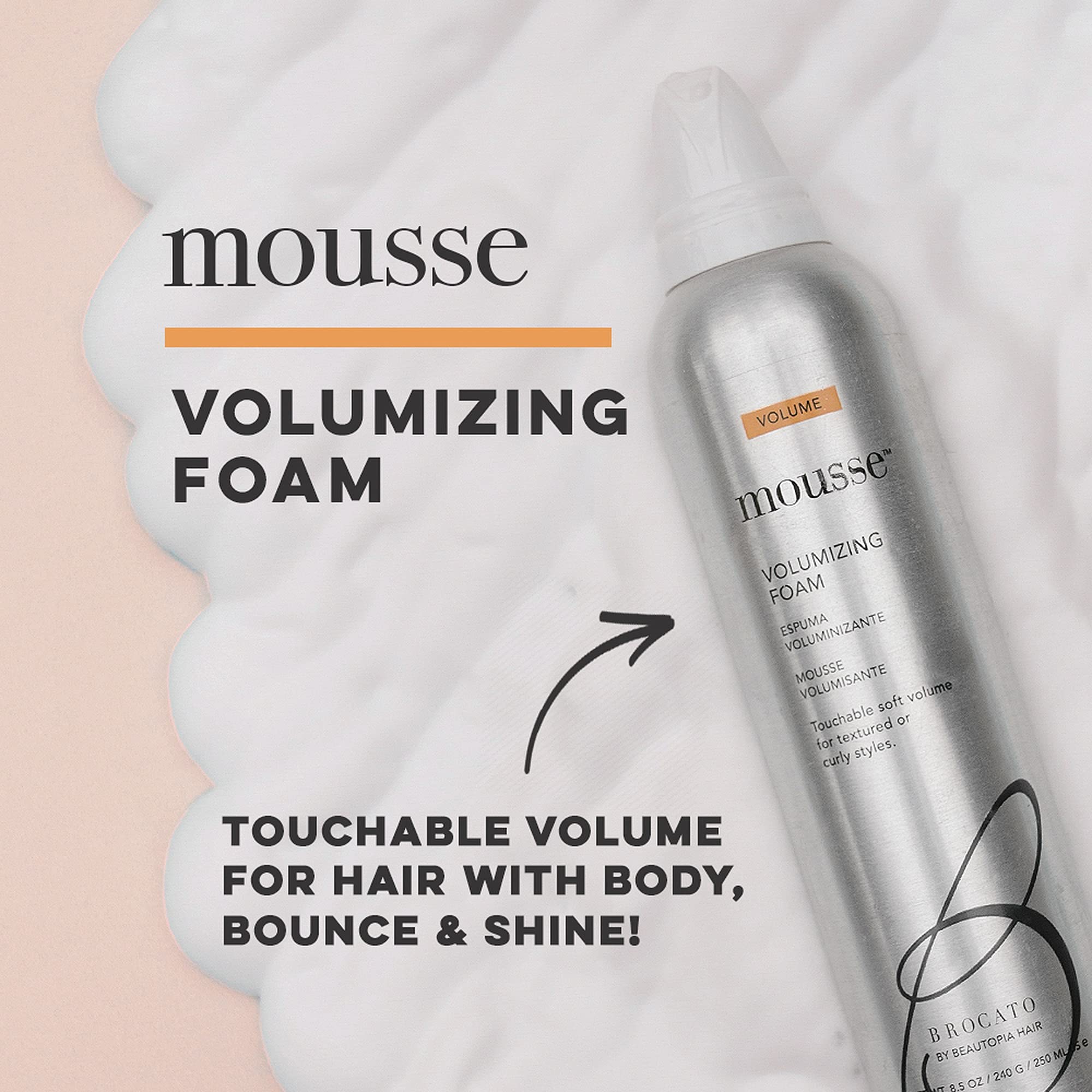 Mua Brocato Mousse Volumizing Foam by Beautopia Hair: Natural Volume ...