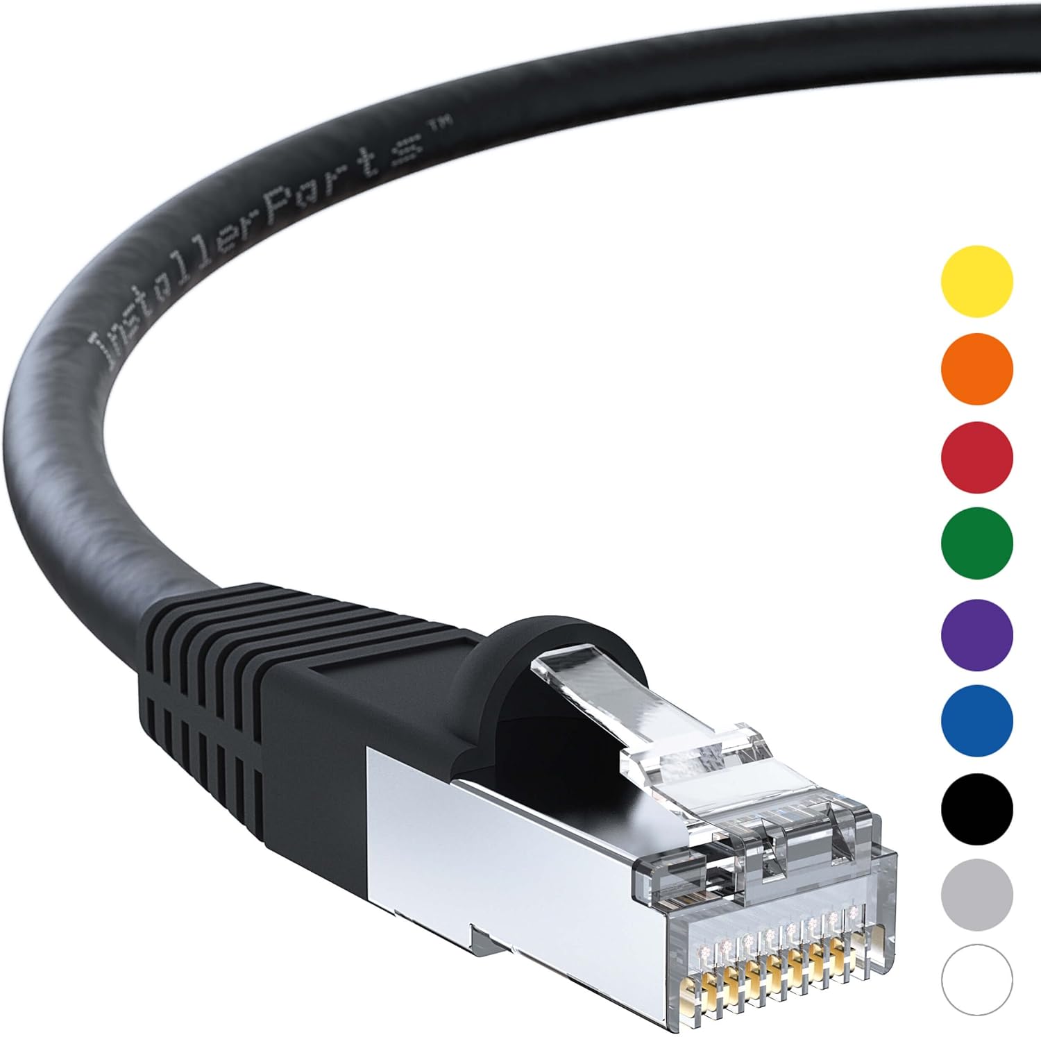 Amazon.com: InstallerParts Ethernet Cable CAT6 Cable Shielded (SSTP ...