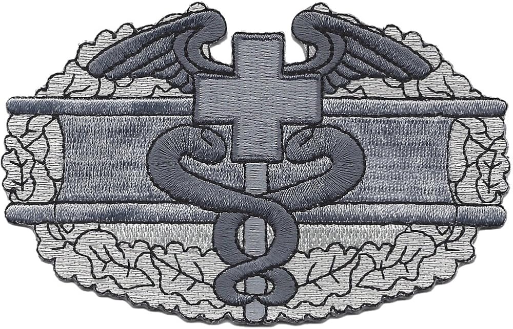 Amazon.com: Army Combat Medic Badge Patch: Clothing
