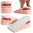 Amazon.com: Height Increase Insole 3-Layer Air Cushion Heel Insert Lift Shoes Insole for Men and ...