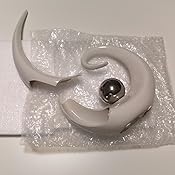 Modern sculpture in ceramic white / silver height 23 cm by Formano ...