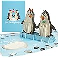 Amazon.com: Penguin Pebble 3D Popup Card, You Are My Penguin Romantic Gift for Couples, Husband ...