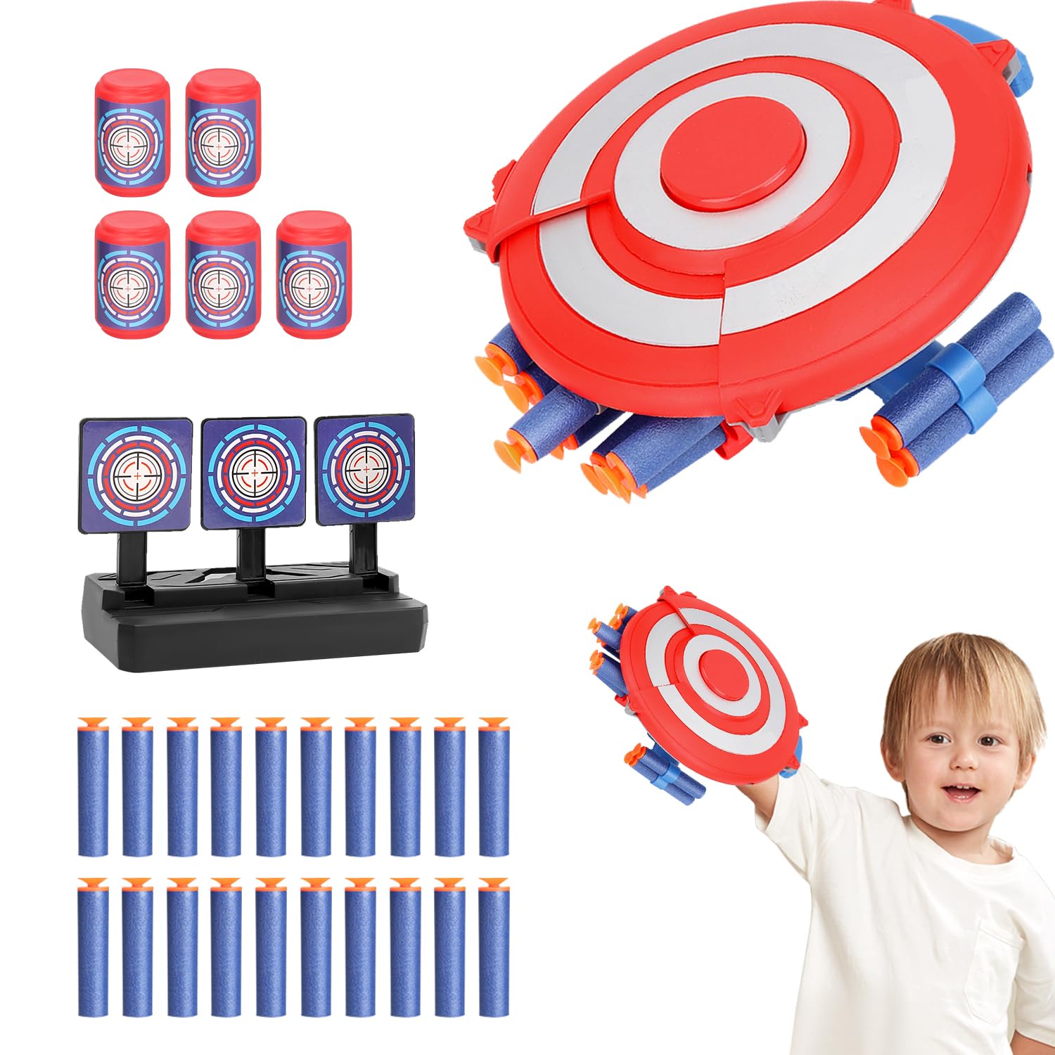 Keivon Spider Web Shooter for Kids Shield Dart-Blasting Shooting Toys ...