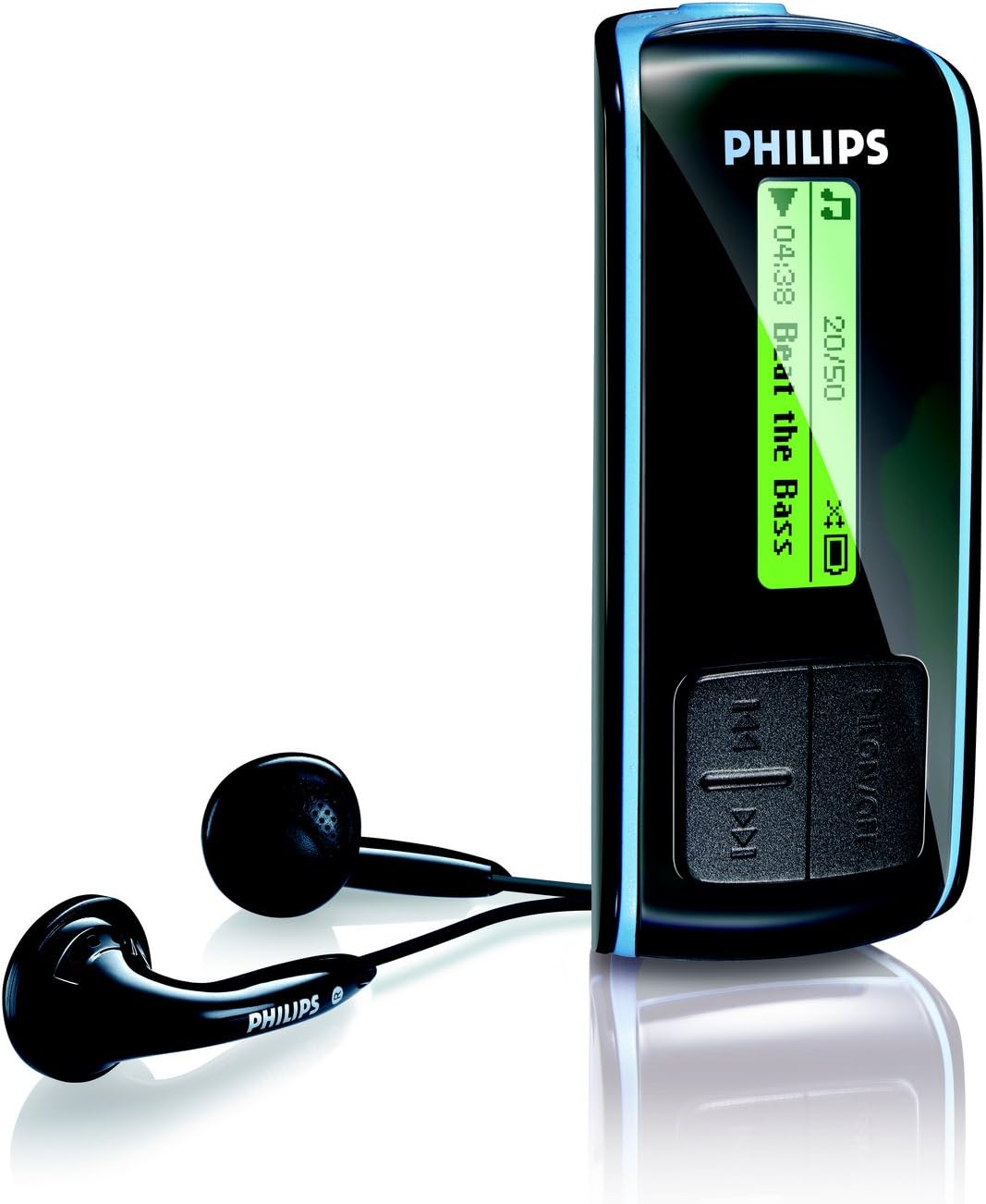 PHILIPS SA4025/55 Reproductor de MP3 2GB Negro - Reproductor MP3 ...