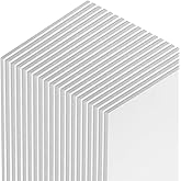Amazon.com : Tenceur 20 Pcs Large Foam Boards Bulk Foam Core Backing Board 3/16 Inch Thickness ...