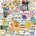 Amazon.com: Cute Back to School Stickers for Kids, 50PCS First Day of ...