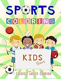 Sports and Outdoor Fun Coloring Book (Super Fun Coloring Books For Kids ...