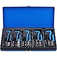Amazon.com: SAE Thread Repair Helicoil Kit - 131PC with HSS Drill Bits ...