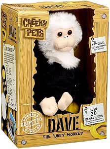 Dave The Funky Monkey Plush Toy: Amazon.com.au: Toys & Games
