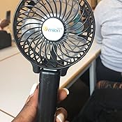 VersionTECH. Hand Held Fan,Desk fan,Portable USB Fan Mini Foldable ...