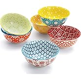 Amazon.com: Ceramic Small Bowls dessert bowl - Porcelain 10 oz Cute ...