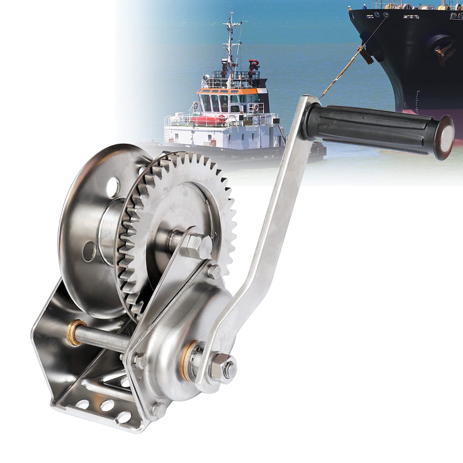 Mua 2500lb Hand Winch with Brake for Boat Trailer, Boat Trailer Winch ...