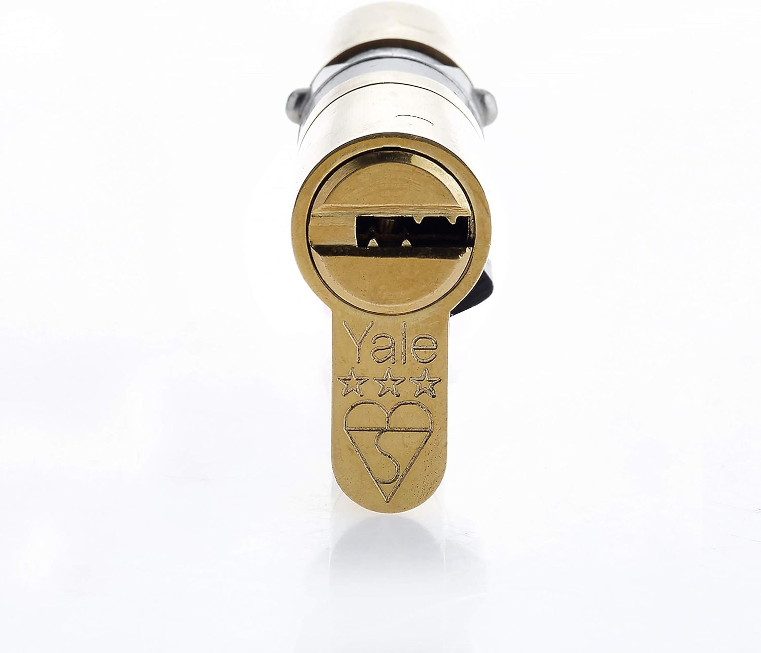 Yale P-YS3-3535B Euro Thumbturn 3 Star Cylinder, 3 Keys Supplied ...