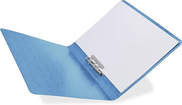 ACCO Presstex Grip Punchless Binder with Spring-Action Clamp, 0.625 ...