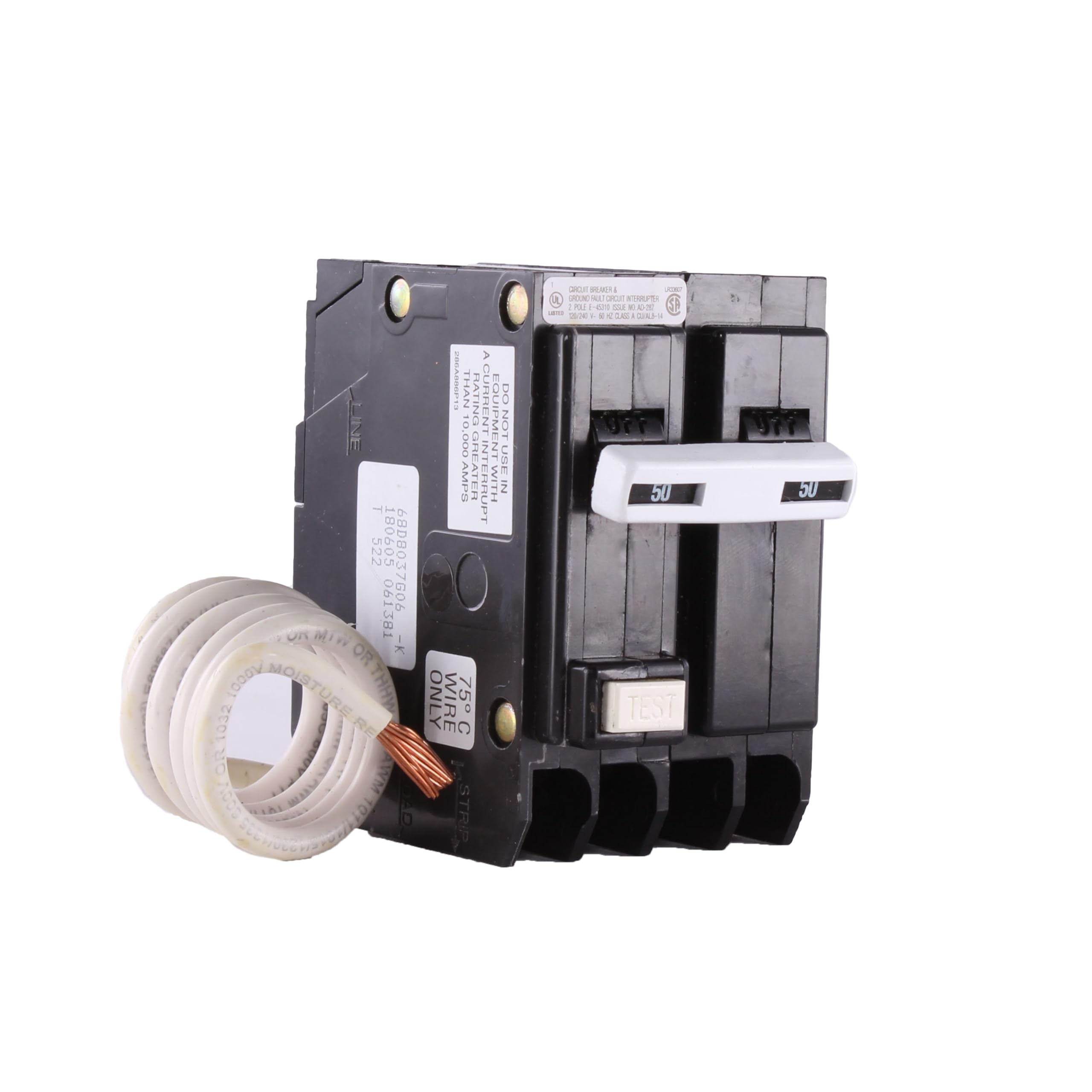Mua ABB Q-Line® THQL2150GFT 50A 240-Volts Double Pole Circuit Breaker ...