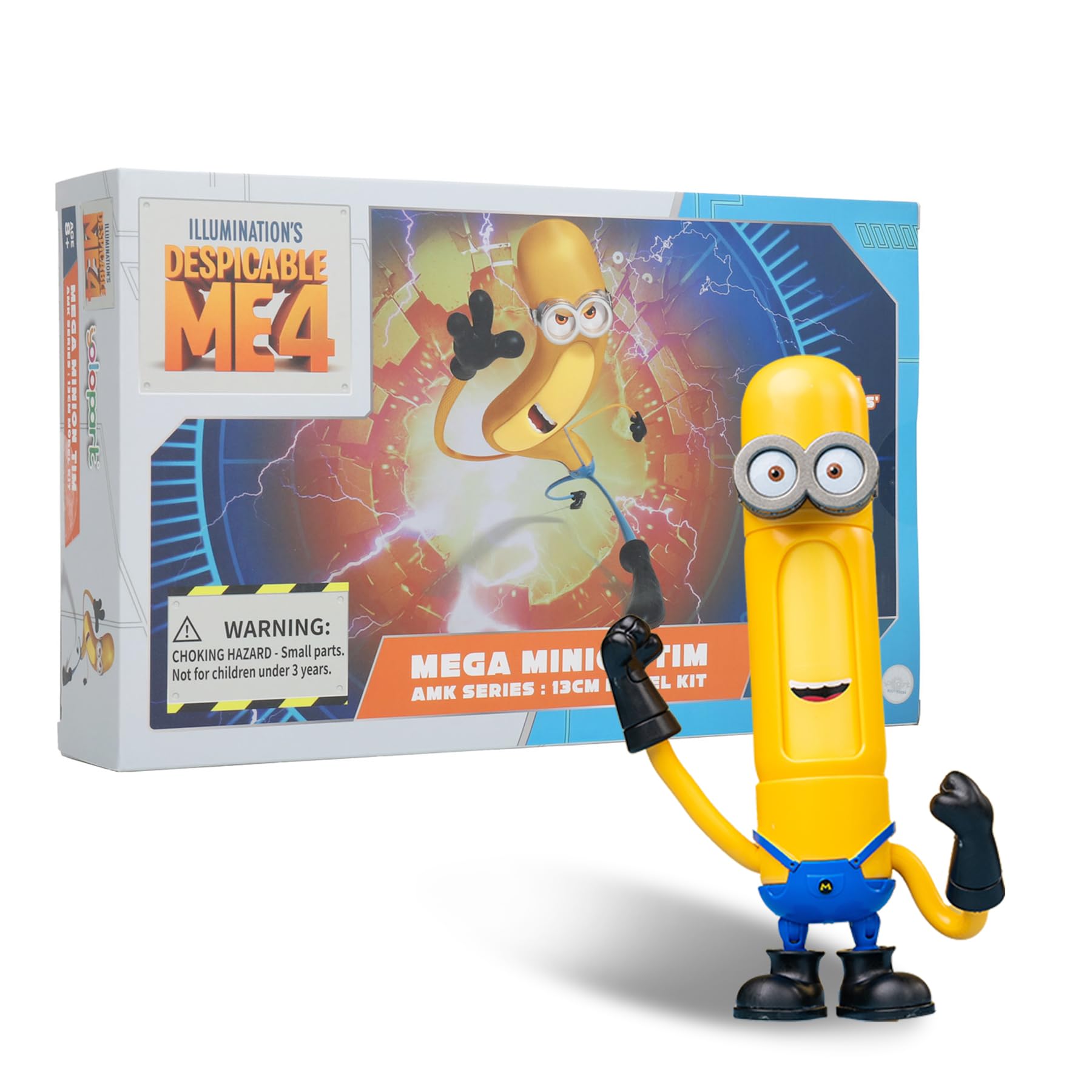 YOLOPARK Minions Despicable Me 4 Toys, 5.1 Inch Mega Tim Action Figures ...