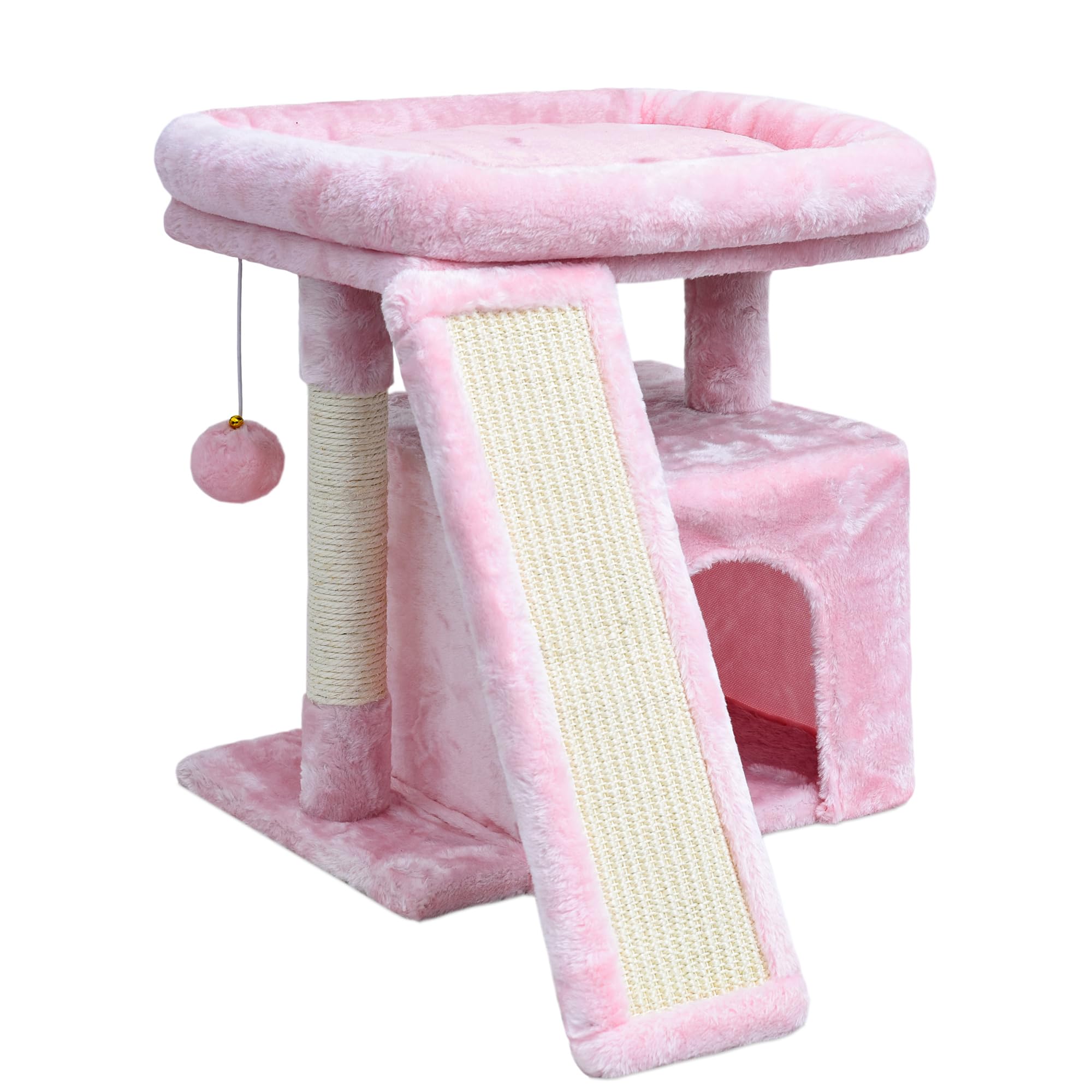 Small Cat Tree for Indoor Cats?Cat Tower with Cat Scratching Post and ...