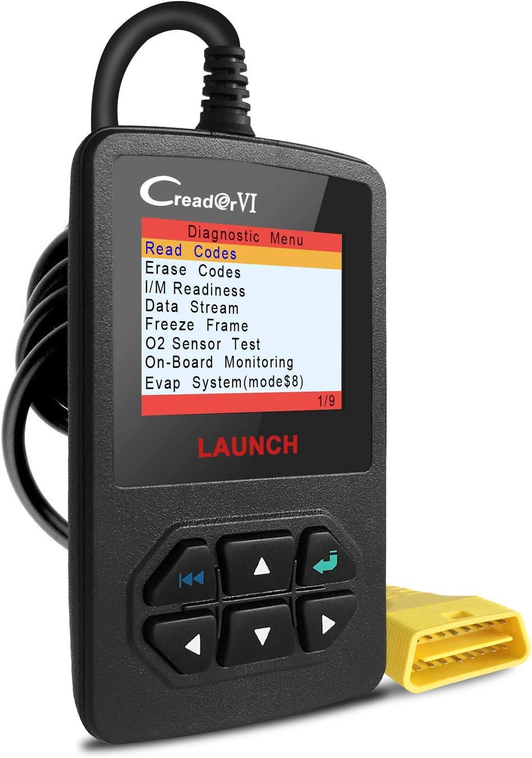 LAUNCH Creader VI OBD-II OBD2 Coche Herramienta de Escáner de ...