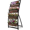 Amazon.com: 6-Ft Raised Garden Bed - Vertical Garden Freestanding ...