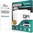 Amazon.com : 2x4 Labels Sticker Paper - 1000 Address Labels (100 Sheets ...