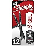 Sharpie Marcadores permanentes, Ultra Fine Point, Negro, 12 Count ...
