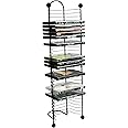 Amazon.com: Atlantic Nestable 32 Blu-Ray Rack - Space Saving Modern ...