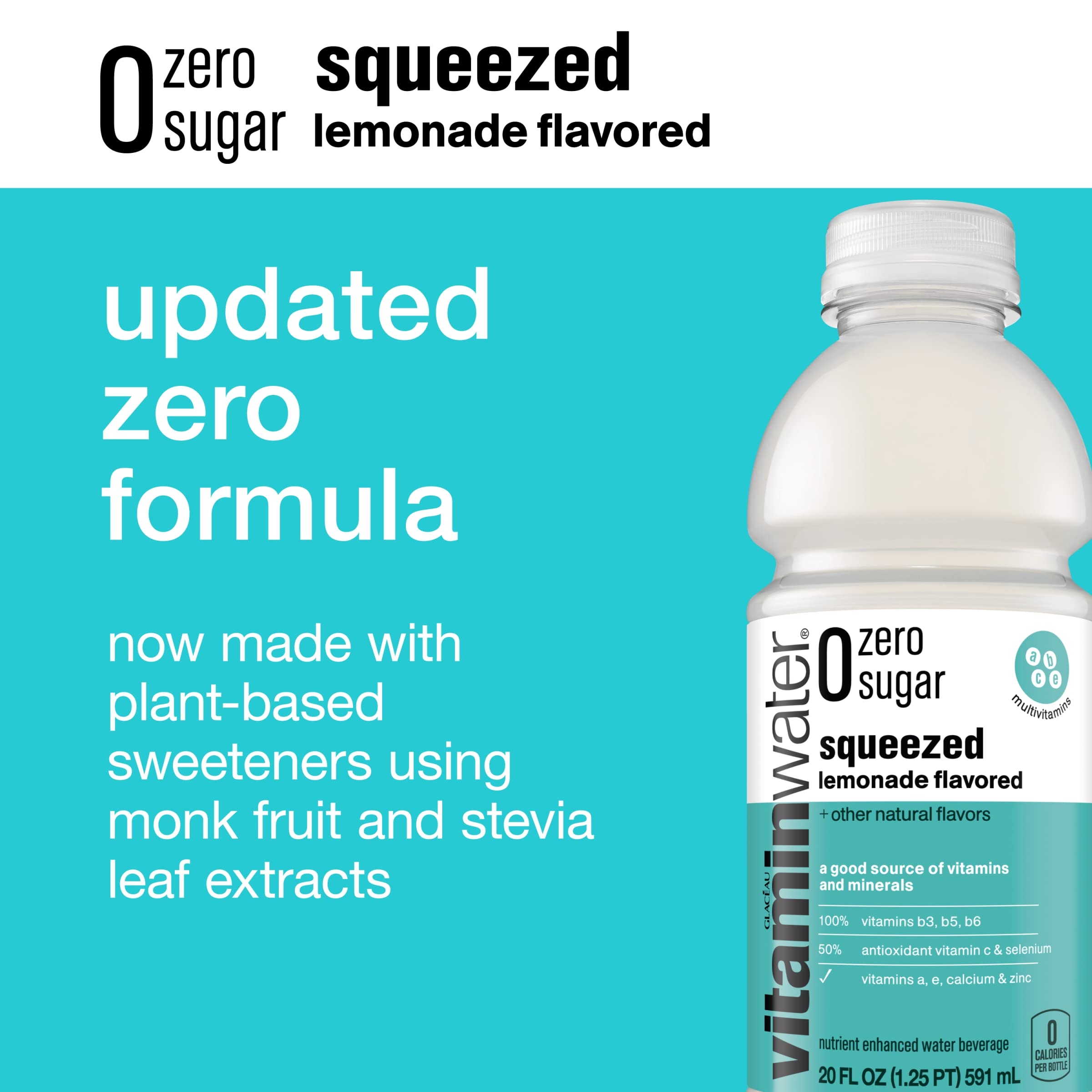 Mua vitaminwater zero sugar squeezed, electrolyte enhanced water w ...