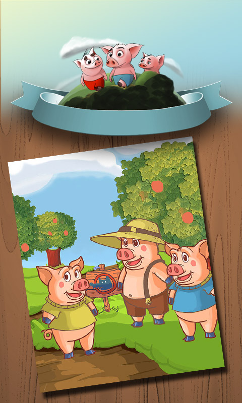 Three little pigs - Tales & interactive book:Amazon.com:Appstore for ...