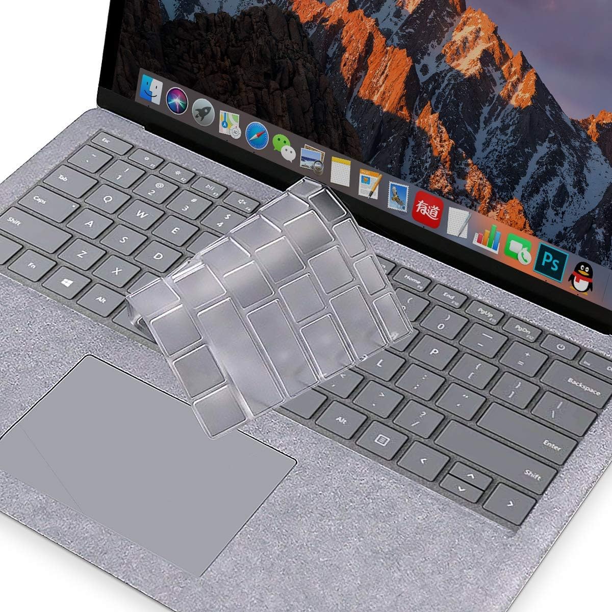 Laprite Keyboard Cover for New Microsoft Surface Laptop 2 2018 Surface ...