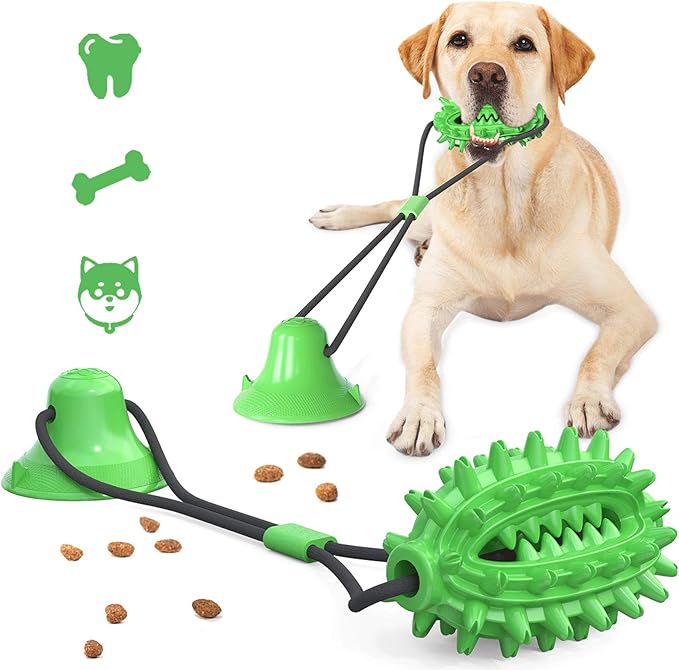 TruuMe Jouets à Mâcher pour Chiens, Jouet Ventouse Chien, Multifonction Animal de Compagnie ...