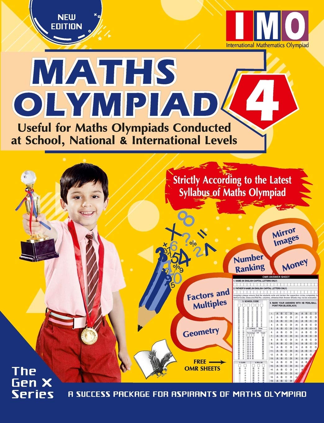 International Maths Olympiad Class 4 With OMR Sheets Theories With International Maths Olympiad Class 4 With OMR Sheets Theories With