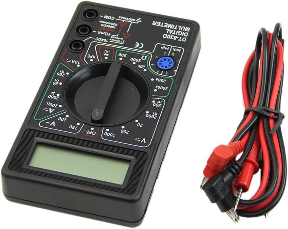 Industrial & Scientific Digital Multimeter with Buzzer Voltage Ampere ...