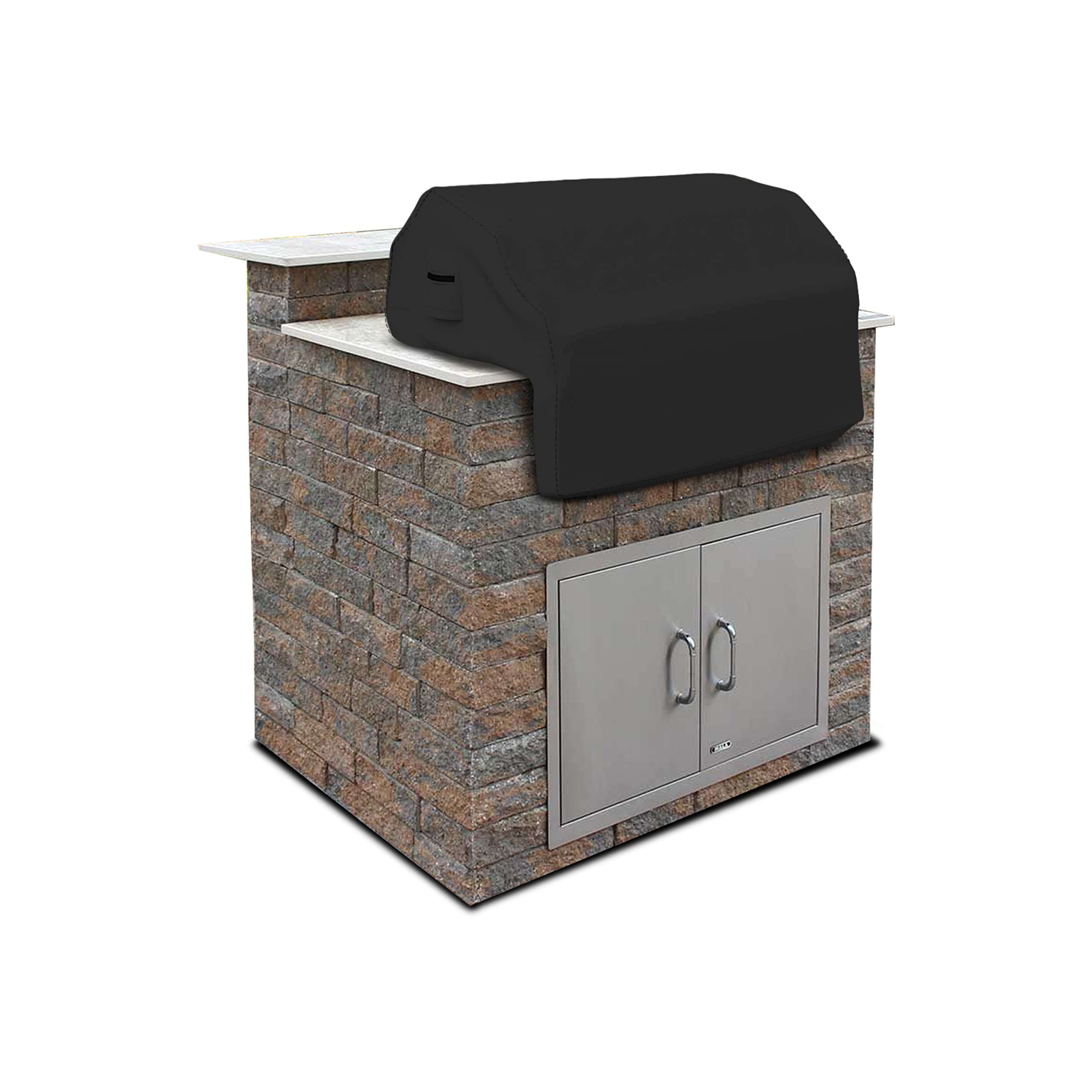 Covers & all Built-in Outdoor Grill Cover, Durable Heavy Duty 18 Oz ...