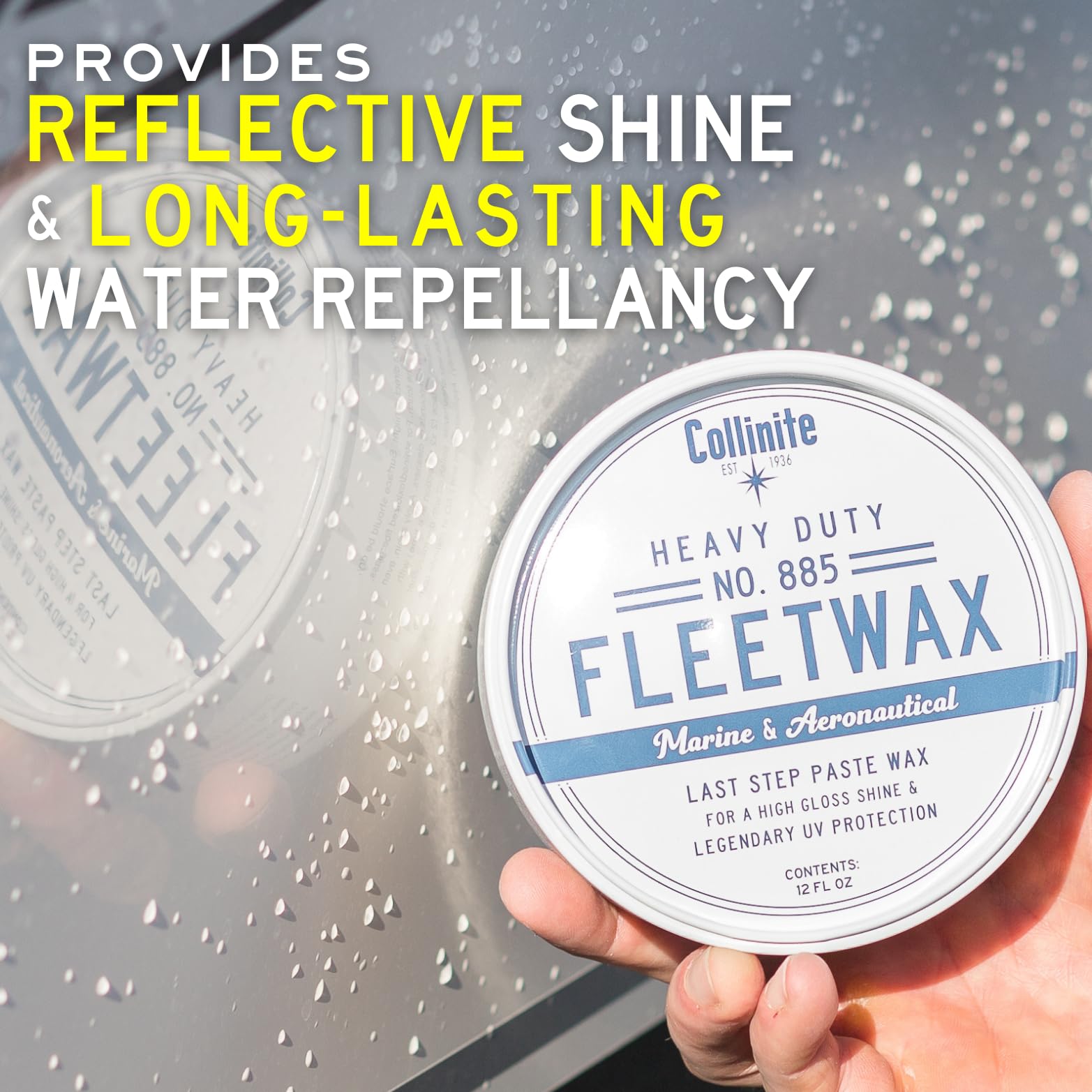 Mua COLLINITE 885 Fleetwax-Marine & RV Heavy Duty Carnauba+Polymer Wax ...