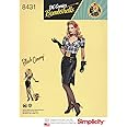 Amazon.com: Simplicity 8431 Women's DC Comics Bombshell Black Canary ...